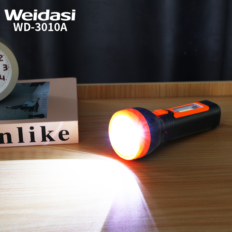 Weidasi illumination tools emergency torch light led flash lamp hand ...