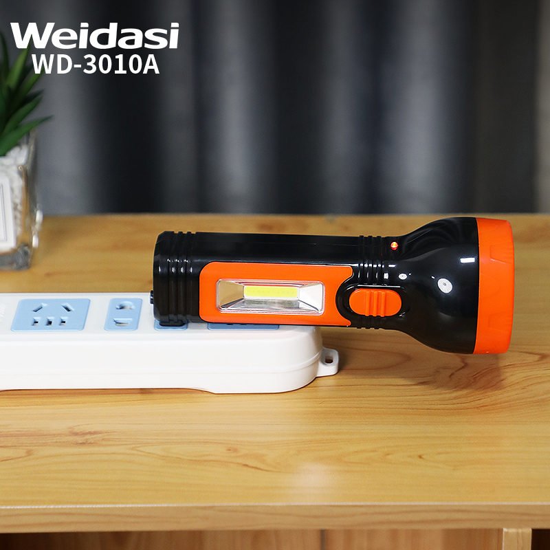 Weidasi illumination tools emergency torch light led flash lamp hand ...